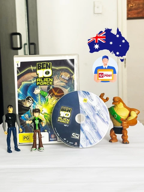 BEN 10 ALIEN Force: Vol 1 DVD (Region 4) Box Set Animation Children ...