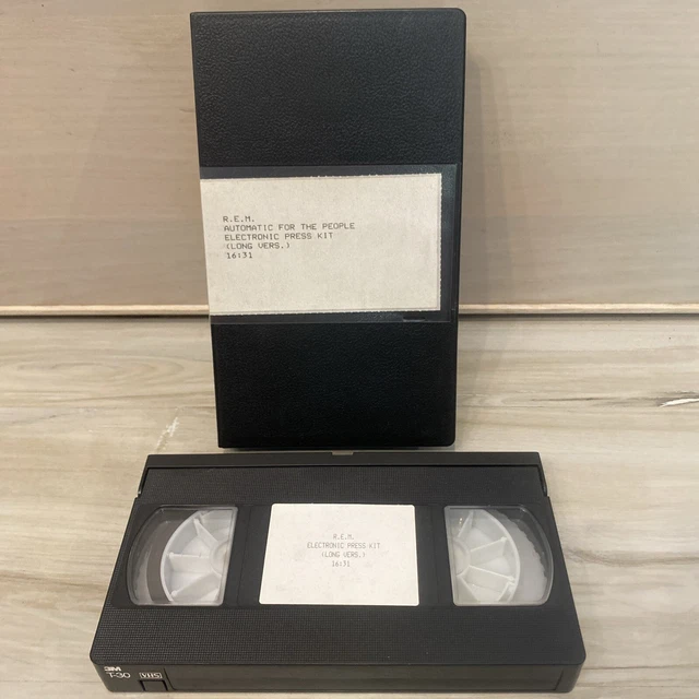 RARE R.E.M. AUTOMATIC For The People VHS Official Press Kit LONG ...