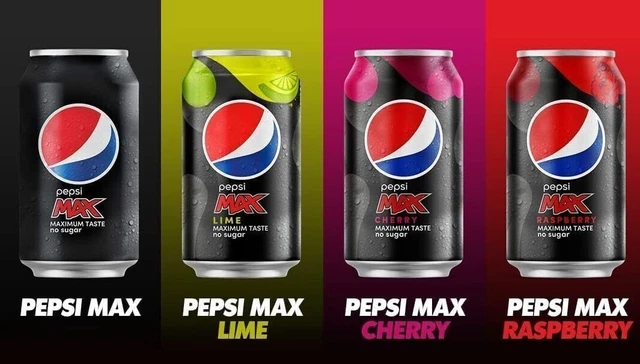 PEPSI MAX NO Sugar Cans, 330 ml Pack of 24 £14.48 - PicClick UK