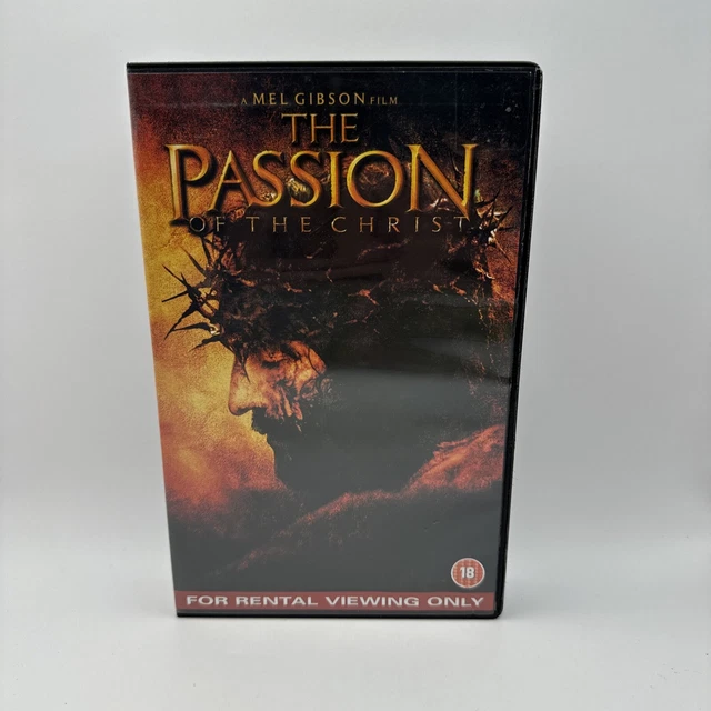 THE PASSION OF The Christ (VHS, 2004) Big Box Blockbuster Ex-Rental £5. ...