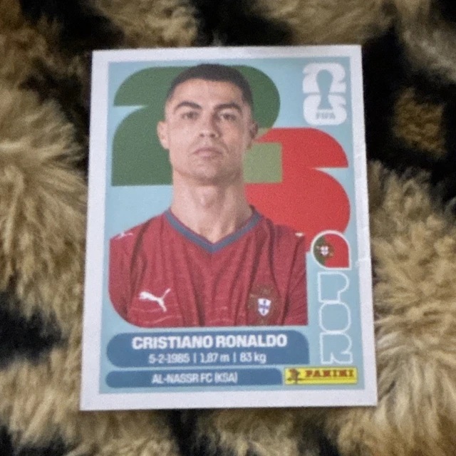 PANINI FIFA WORLD Cup 2026 Cristiano Ronaldo POR 15 Player Portrait ...