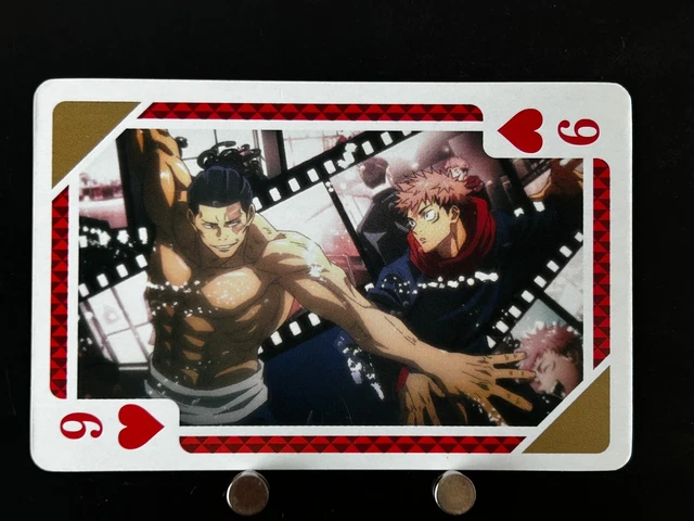 YUJI ITADORI AOI Todo Jujutsu Kaisen Playing Card Japanese Anime Manga ...