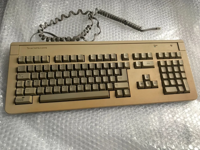 VINTAGE TEXAS INSTRUMENTS Keyboard Model 924 * SKCL GREEN ALPS* $400.00 ...