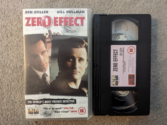 ZERO EFFECT VHS Video PAL £3.99 - PicClick UK