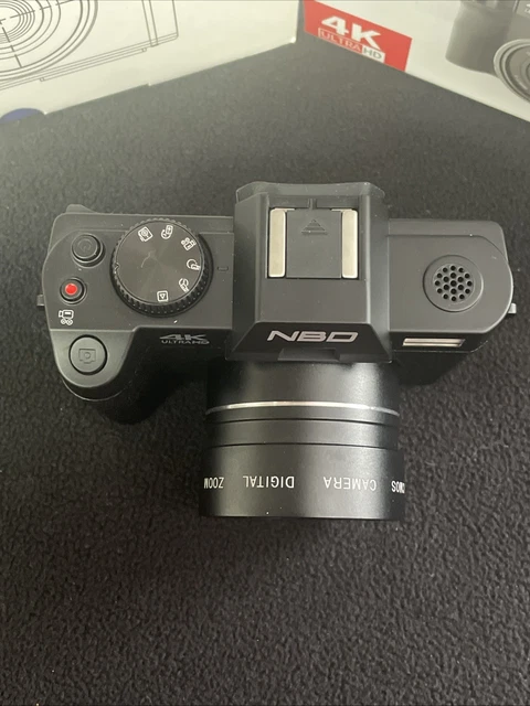 NBD 4K ULTRA HD 48MP Digital All-in-One Vlogging Camera Wide Angle ...