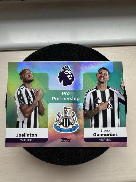 TOPPS PREMIER LEAGUE 2025/2026 Newcastle Pro Partnership Base Card #374 ...