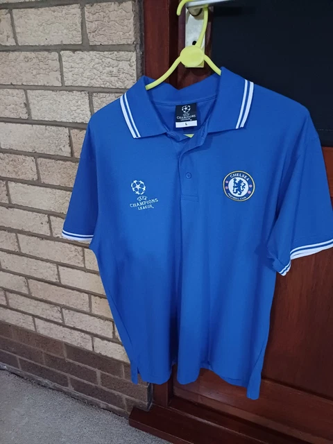 CHELSEA FC RARE Vintage champions league polo shirt Large men’s £15.81 ...