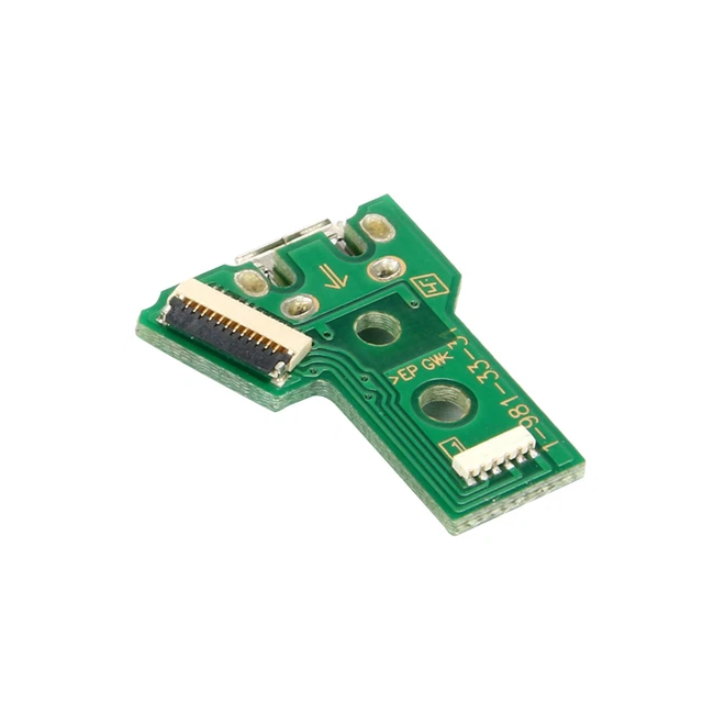 USB CHARGING PORT Socket Board 12 Pin Cable JDS-040 For Sony PS4 Pro ...