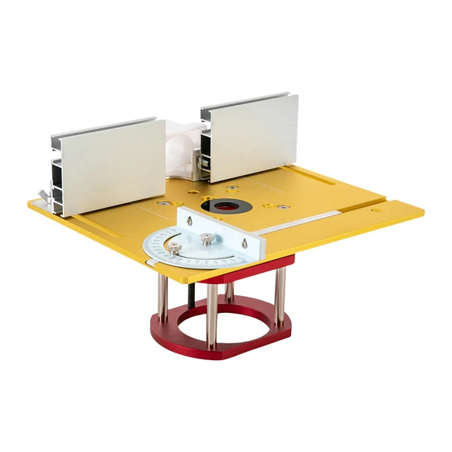 ROUTER LIFT KIT Manual Lifting Table Saw Insert Base Plate for Router ...