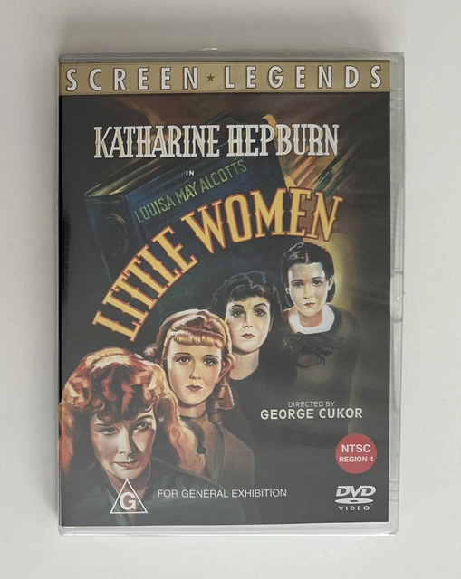 LITTLE WOMEN (DVD) Region 4 Katherine Hepburn George Cukor 1933 Version ...
