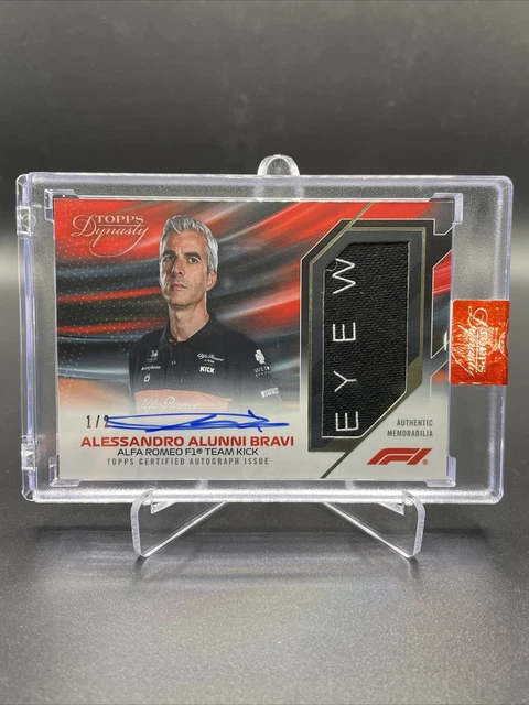 2023 TOPPS CROMO F1 Dinastia Alessandro Alunni Bravi Toppa Autografo 1/2 EUR 1,83 - PicClick IT