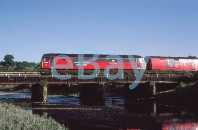 35MM RAILWAY SLIDE Class 47 47787 Copyright to Buyer EUR 4,09 - PicClick IT