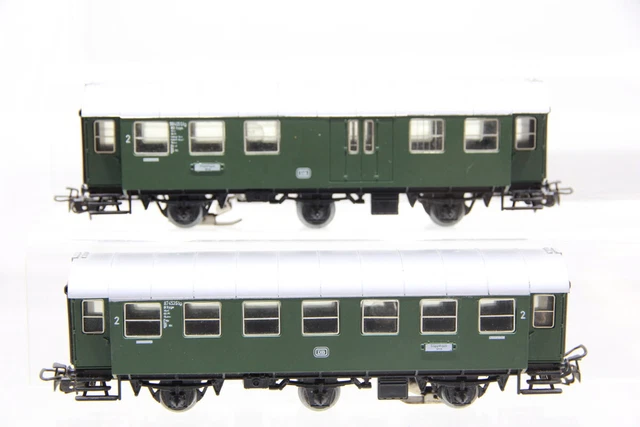 H0 MÄRKLIN DB Umbauwagen 2.Kl mit Gepäckabteil Personenwagen Konvolut AC N2 EUR 4,99 - PicClick DE