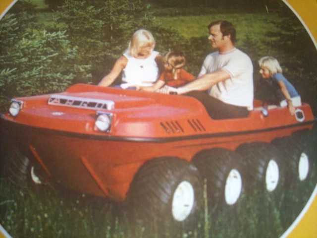 1970S RARE VINTAGE ARGO ATV Brochure Snowmobile 6 Wheeler $18.00 ...
