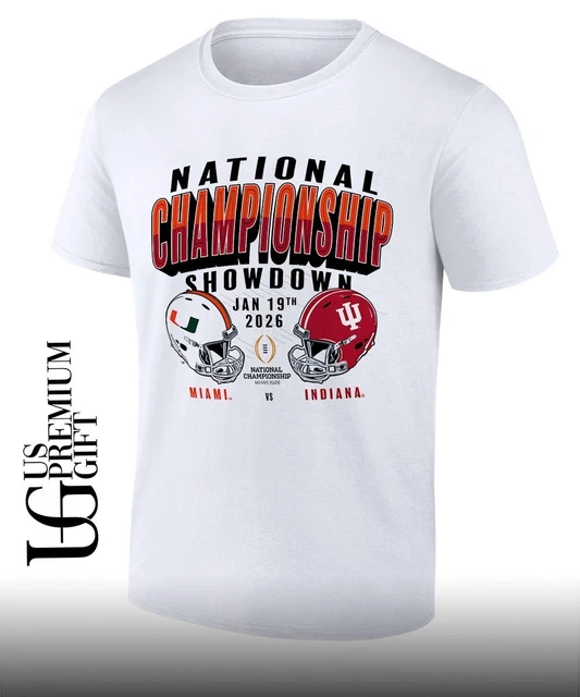 MIAMI HURRICANE INDIANA Hoosier College Football Playoff 2026 showdown ...