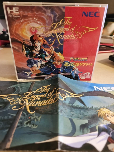 THE LEGEND OF Xanadu PC Engine CD-rom 2 Turbo Duo Turbo Grafx TG 16 $22 ...