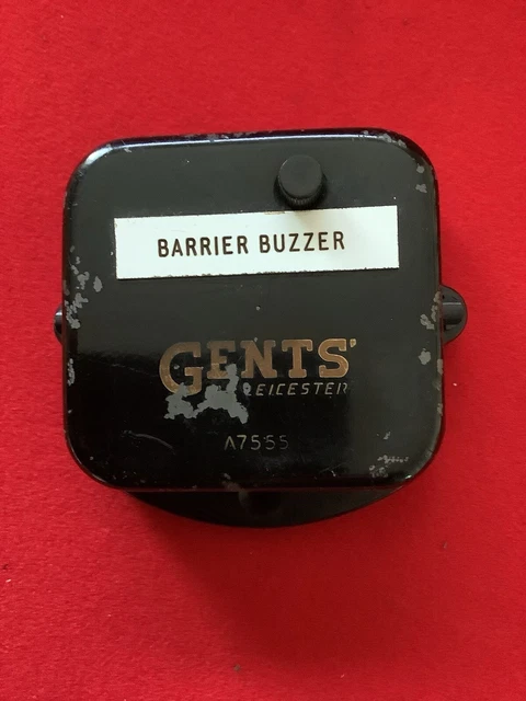 BAKELITE BUZZER MARKED Barrier Buzzer. Railwayana £10.00 - PicClick UK