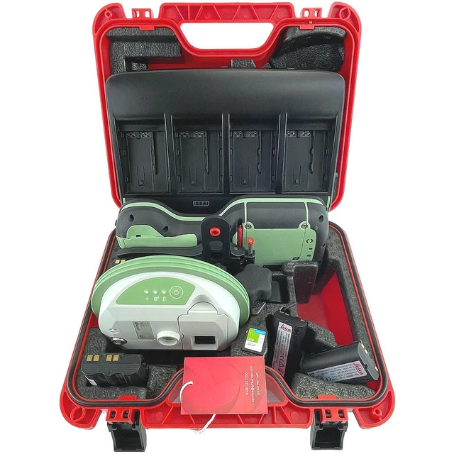 LEICA GNSS GS08+ & CS20 RTK NetRover - Used £6,593.40 - PicClick UK