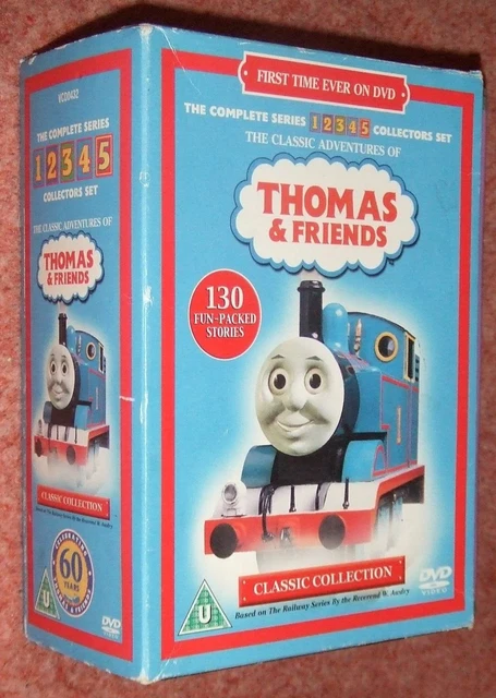 THOMAS & FRIENDS Classic Collection Series 1-5 DVD Original Box Set 1,2 ...