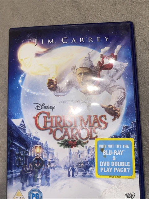 A CHRISTMAS CAROL DVD Jim Carrey 2010 UK £2.24 - PicClick UK
