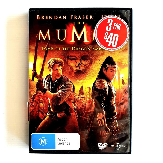 THE MUMMY 3 The Tomb Of The Dragon Emperor DVD Brendan Fraser, Region 2 ...