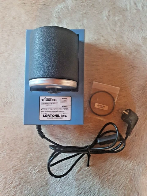 LORTONE MODEL 3A Polisher Polishing Drum Contents 0.8 Liter Made in USA ...