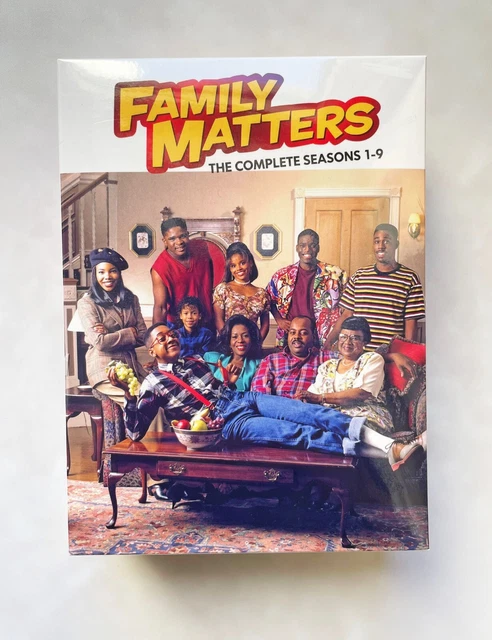 FAMILY MATTERS: THE Complete Series 1-9 (DVD,27-Disc Box Set) New EUR ...