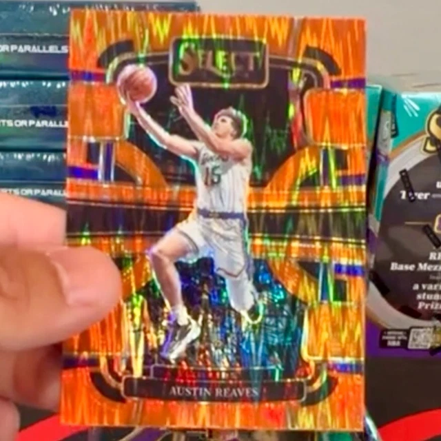 SELECT BASKETBALL 2023-24 Austin Reaves niveau hall orange flash Prizm ...