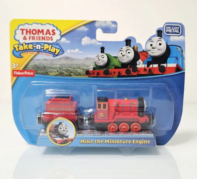 FISHER-PRICE THOMAS & Friends Take N Play Mike the Miniature Engine ...