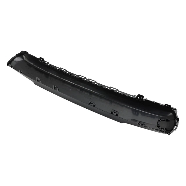 PLAQUE D'IMMATRICULATION AVANT brillante noire Mini F55 F56 F57 Cooper ...