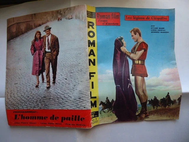 LES LEGIONS DE CLEOPATRE/ETTORE MANNI/LINDA CRISTAL/m7/photoroman EUR 10,00 - PicClick FR