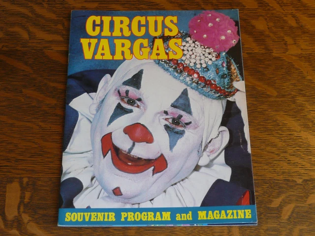 CIRCUS VARGAS SOUVENIR Program & Magazine 1979 ~ World's Largest Big ...