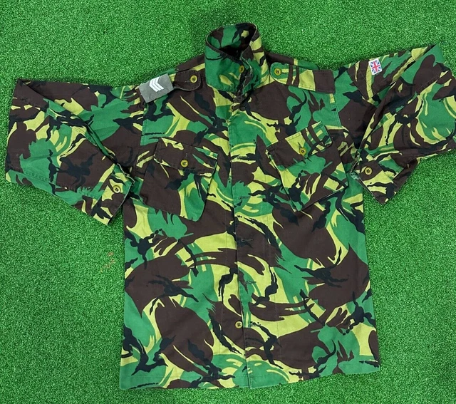 BRITISH ARMY DPM Tropical Combat Shirt Size 190/104 Grade 1 £29.99 ...