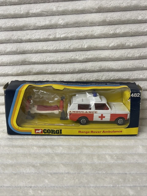 CORGI TOYS RANGE Rover Ambulance Set 482 Boxed £89.99 - PicClick UK