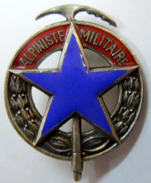 GENUINE MILITARY MOUNTAINEER Patent Badge Alpine Hunters A.b. £15.59 ...