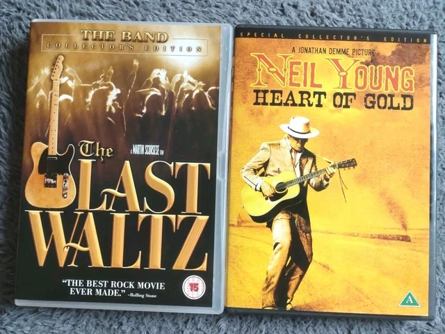 THE BAND LAST Waltz: Bob Dylan Eric Clapton Joni Mitchell & Neil Young ...