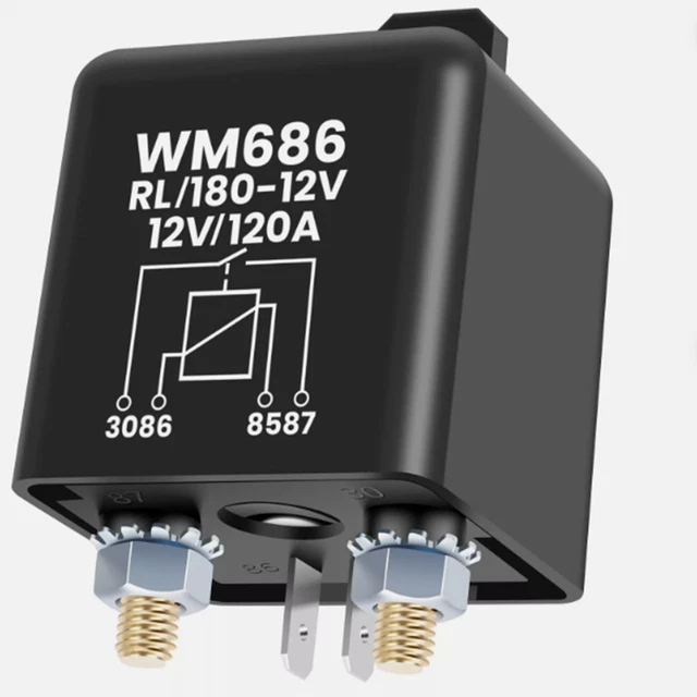 WM686 12V 120A Start Motor Vehicle Relay $9.64 - PicClick