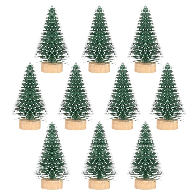 ARTIFICIAL SISAL TREE Miniature Christmas Tree Christmas Desktop ...