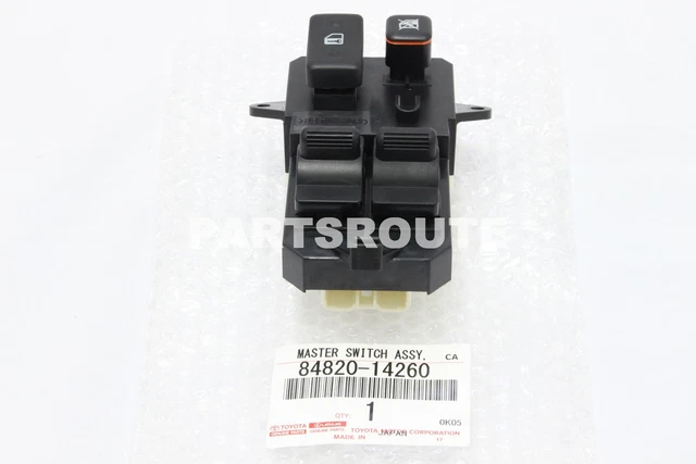 TOYOTA SUPRA JZA80 1993-1998 OEM Véritable Maître Fenêtre Switch LHD ...