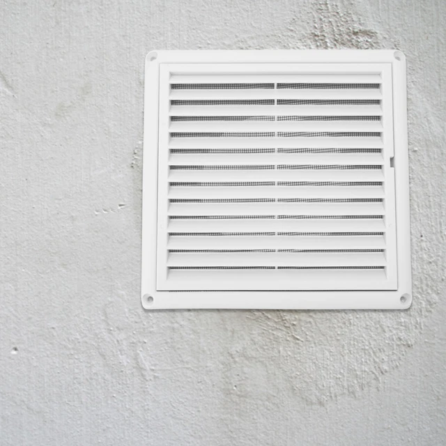 PLASTIC OUTDOOR VENT Shutter with Mesh Waterproof 150mm 200mm for Air ...