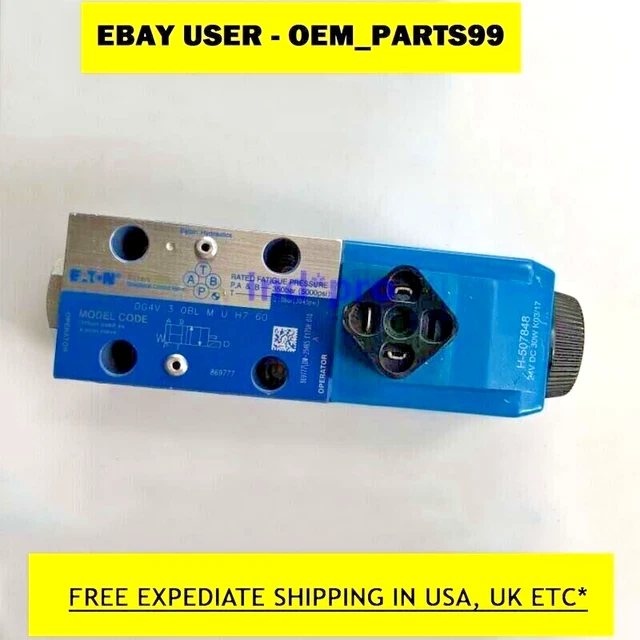 VICKERS EATON DANFOSS DG4V-3-OBL-M-U-H7-60 Solenoid Valve DG4V-3-0BL-M ...