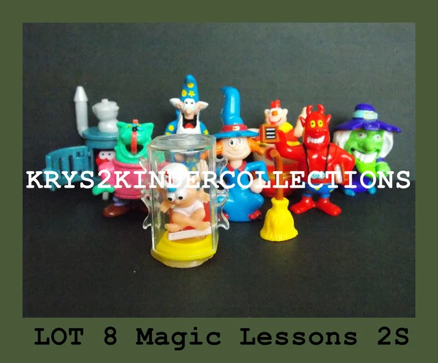 LOT SÉRIE COMPLÈTE Kinder 8 Magic Lessons 2S France 2006 + 1 BPZ EUR 14 ...