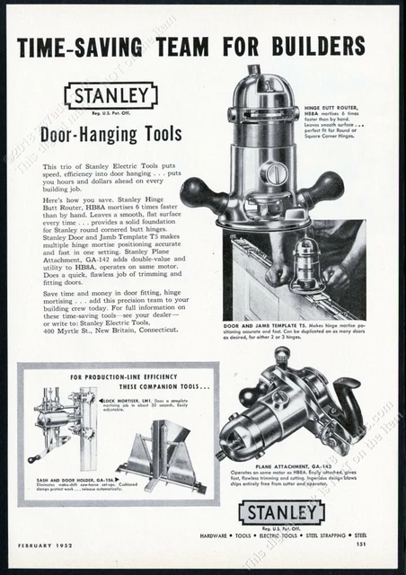 Vintage Stanley Electric Router FOR SALE! - PicClick