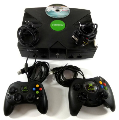 MICROSOFT XBOX CONSOLE Premiere Generation 2 Cable Controllers Fast ...