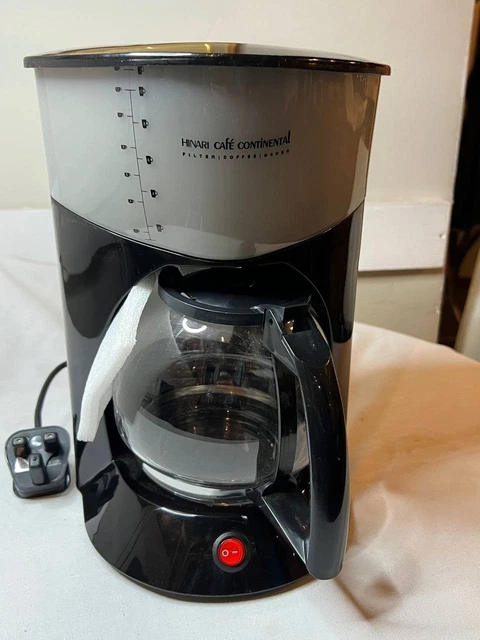 HINARI CAFE CONTINENTAL filter coffee machine maker £12.92 - PicClick UK