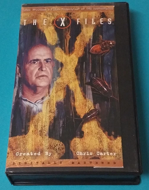 THE X-FILES (VHS, 1997) Clyde Bruckmans Final Repose / War of the ...