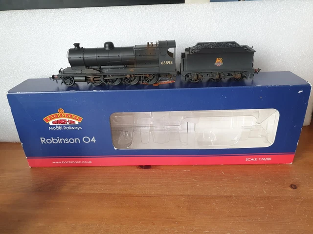 BACHMANN ROBINSON LNER GCR O4 No 63598 BR Black Excellent condition DCC ...