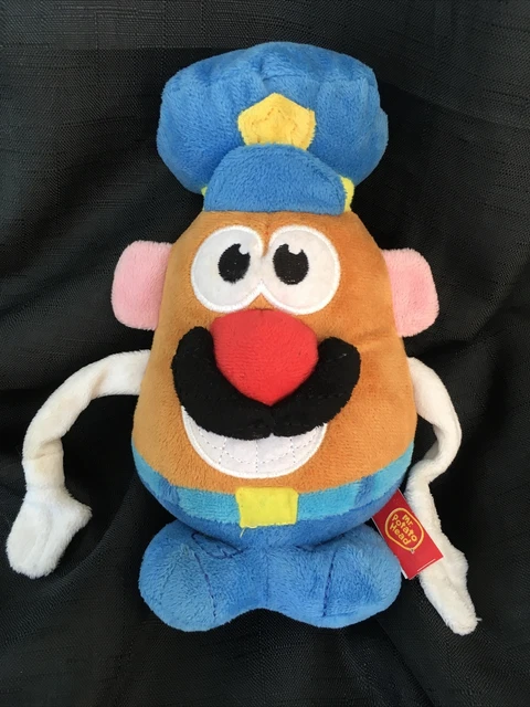 MR POTATO HEAD 8” Police Man Soft Toy Plush Play By Play Hasbro Story ...