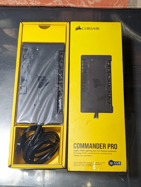 CORSAIR ICUE COMMANDER PRO Smart RGB Lighting and Fan Speed Controller ...