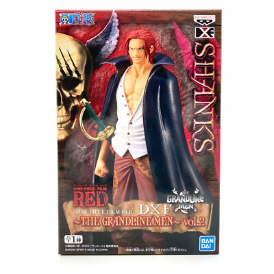 ONE PIECE FILM RED Shanks Figure DXF THE GRANDLINE MEN vol.2 Banpresto EUR 44,27 - PicClick FR